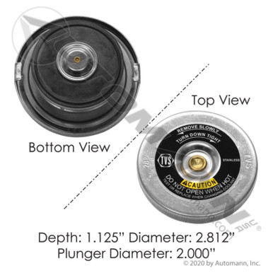 AUTOMANN Radiator Cap 7LB - 572.2013