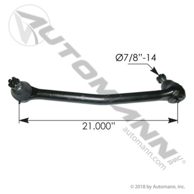 AUTOMANN 21" Peterbilt Drag Link - 463.DS7574
