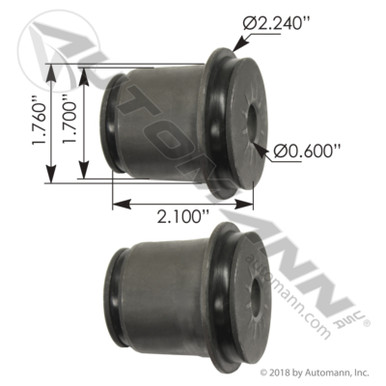 AUTOMANN 461.K6395 Control Arm Bushing Kit