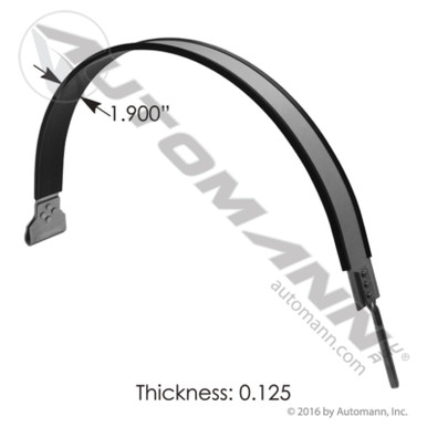 AUTOMANN Fuel Tank Strap Kenworth M203598