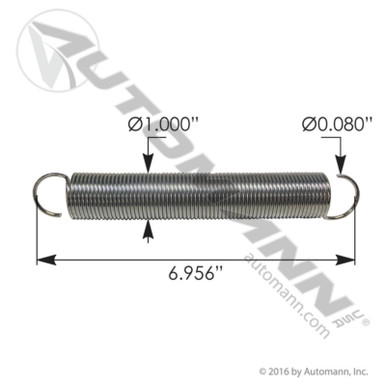 AUTOMANN KP181 Handle Spring: Fontaine