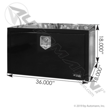 AUTOMANN 36" Steel Toolbox - 562.TB36BS
