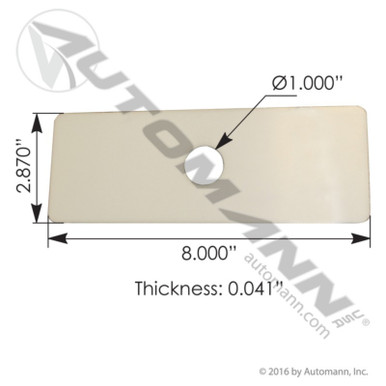 AUTOMANN DL295 Delrin Liner: 1" Hole