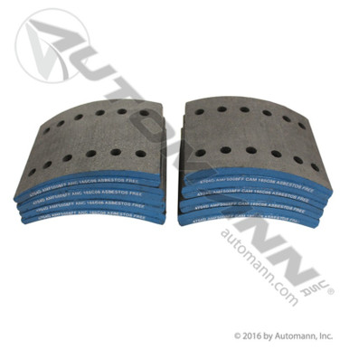 140.4704.50 4704 BRAKE SHOE LINING SET KIT - Sadler Power Train Inc
