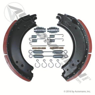 AUTOMANN 16.5"x7" Brake Shoe Kit - 23K