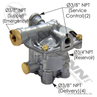 AUTOMANN 170.110470 Relay Valve - NEW