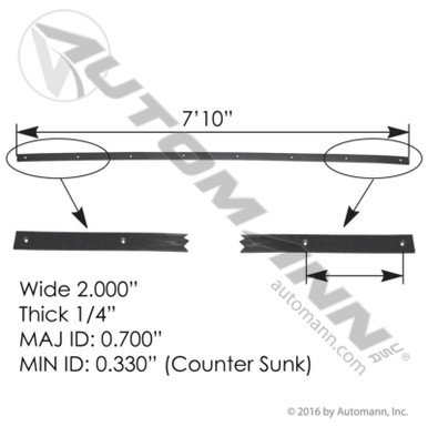 AUTOMANN MHSK434 Hendrickson Slider Kit