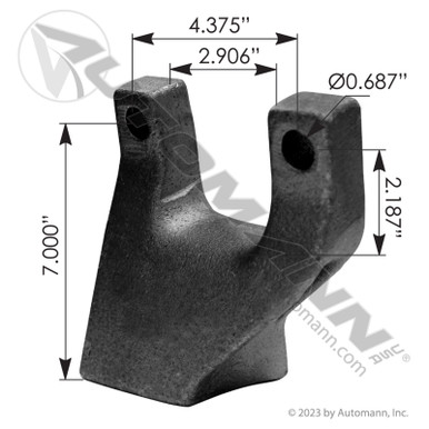 AUTOMANN M1895 Peterbilt Torque Rod Mount