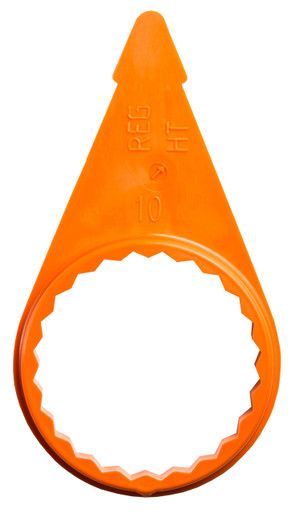 Tectran WCHT03 Orange Wheel Checks (20pc)