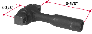 Flagg UR767 Ultra Rod: Straddle Mount