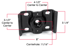 Flagg E979-43 Ford U-Bolt Plate