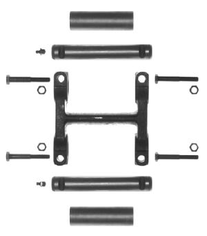 Flagg FS1019 Ford Spring Shackle Kit