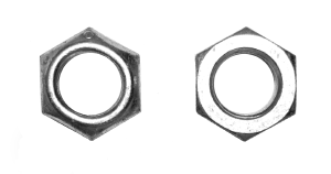 Flagg LN104 Steel Lock Nut - 5/8"-18