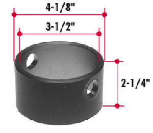 Flagg MW1 Collar: 2.25" Wide