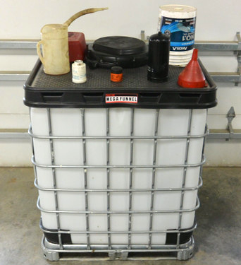 Megafunnel MEGAFUNNEL - IBC Tote Top Oil Mega Funnel - Sadler Power ...