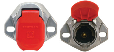 Tectran 670-12 Socket: 300 Amp, Red Lid