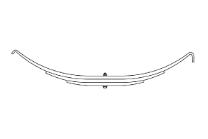 TRA2727 HUTCH TRAILER LEAF SPRING4.5 - Sadler Power Train Inc