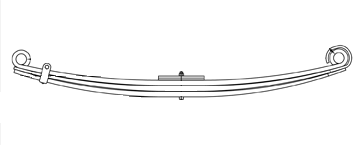 62-1104 MACK FRONT LEAF SPRING PARA - Sadler Power Train Inc