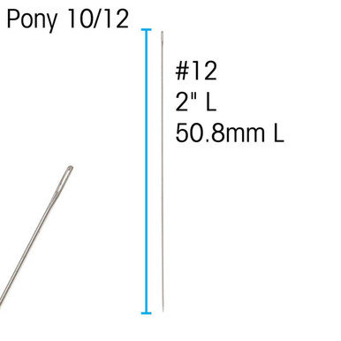 Pony Beading Needle 6 #12 - Bead & Powwow Supply