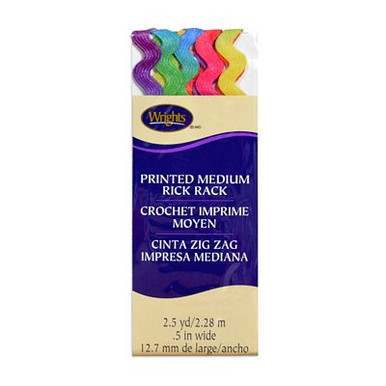 Medium Rick Rack Rainbow - Bead & Powwow Supply