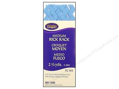 Medium Rick Rack Delft - Bead & Powwow Supply