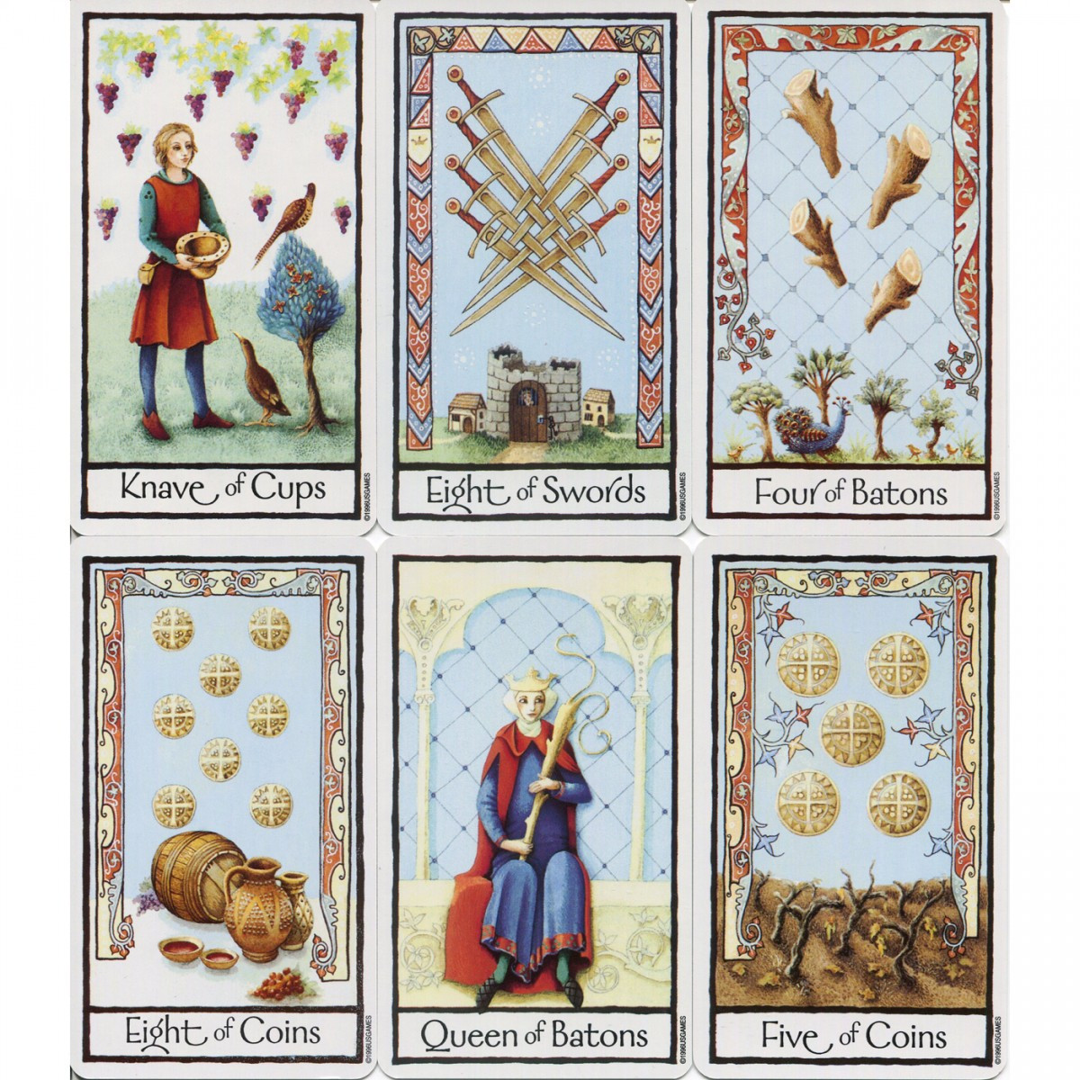 Old English Tarot Cards by Maggie Kneen | Holisticshop.co.uk