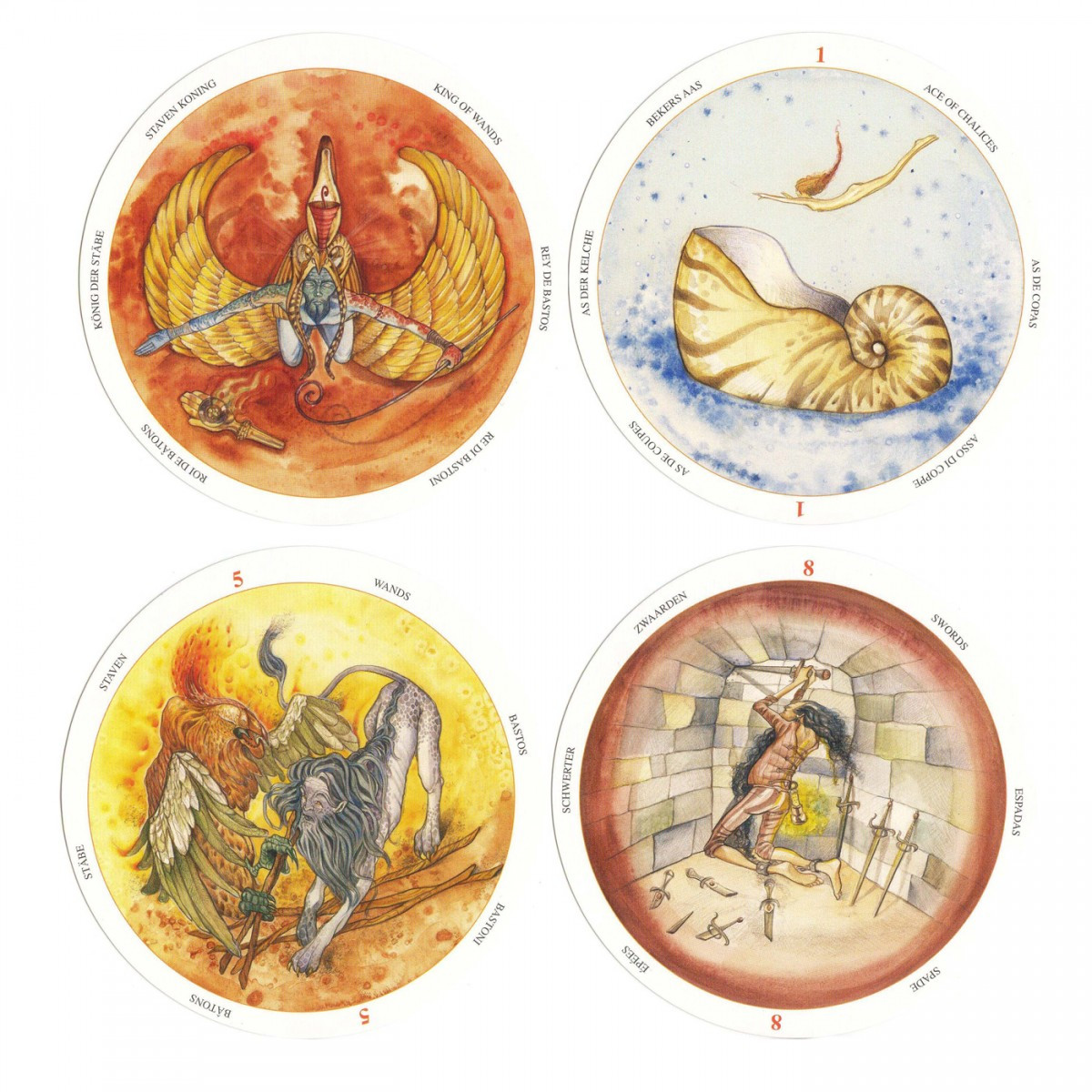 Circle of Life Tarot Cards by Maria Distefano | Holisticshop