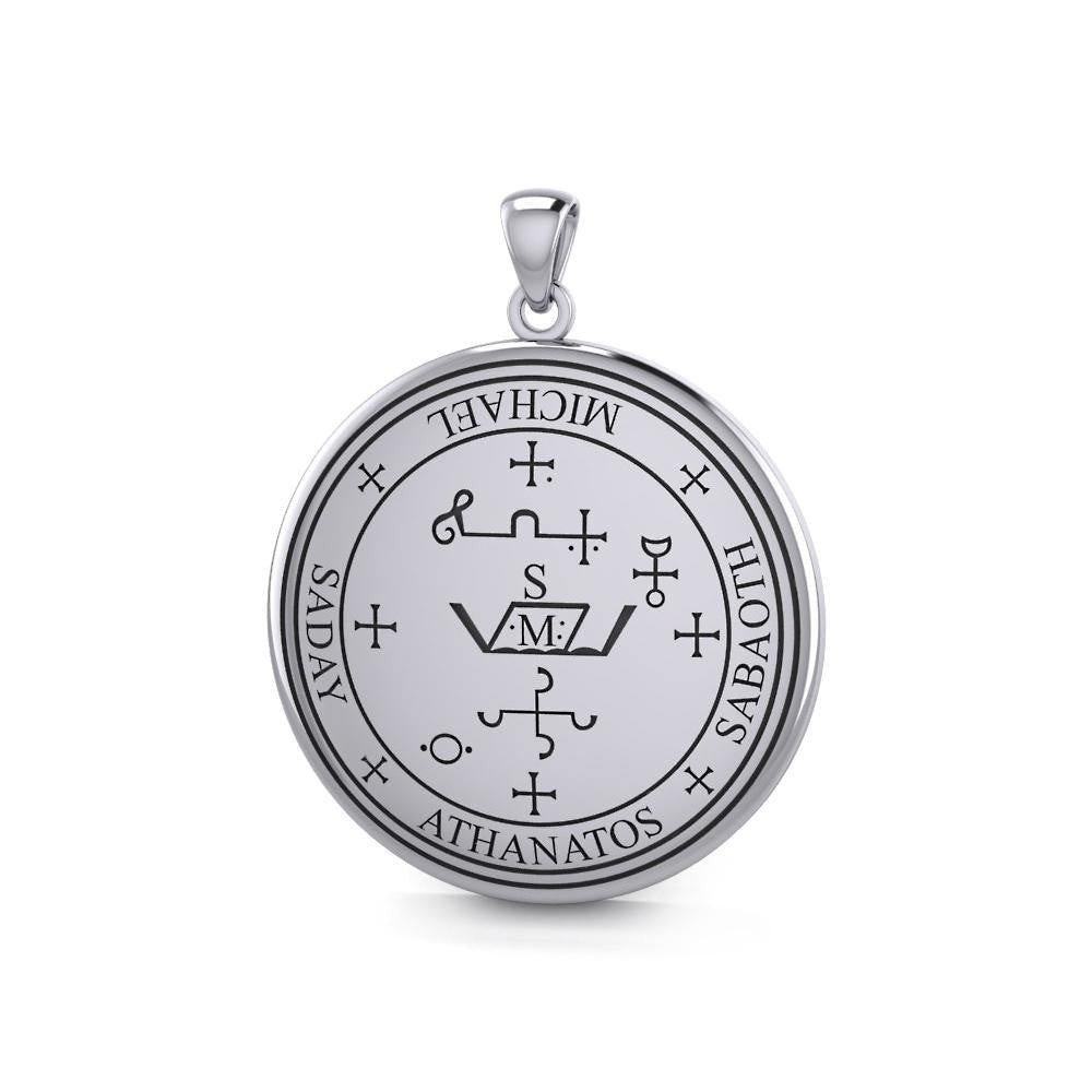 Sigil of Archangel Raphael Pendant | Sterling Silver