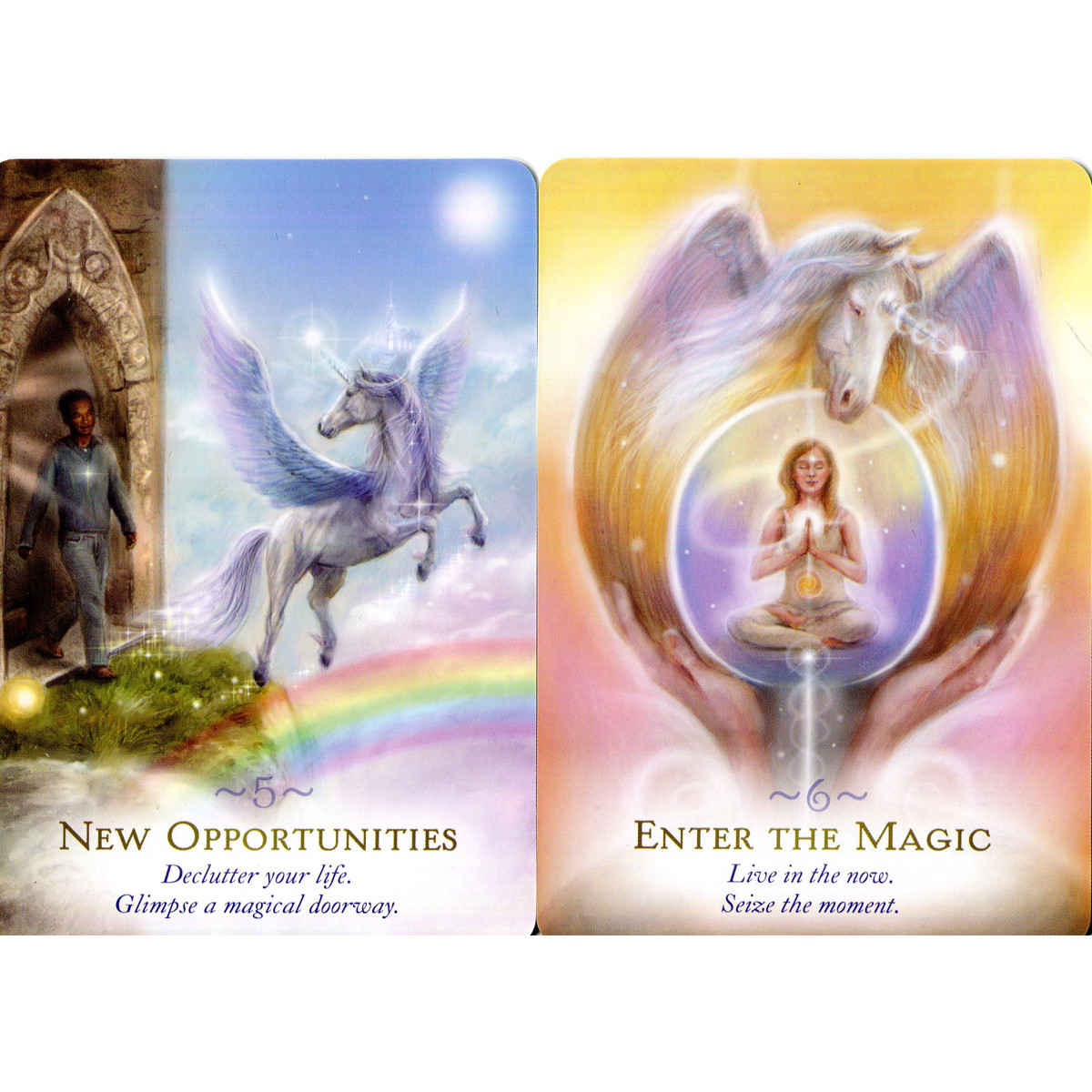 The Magic of Unicorns Oracle Cards by Diana Cooper | Holisticshop