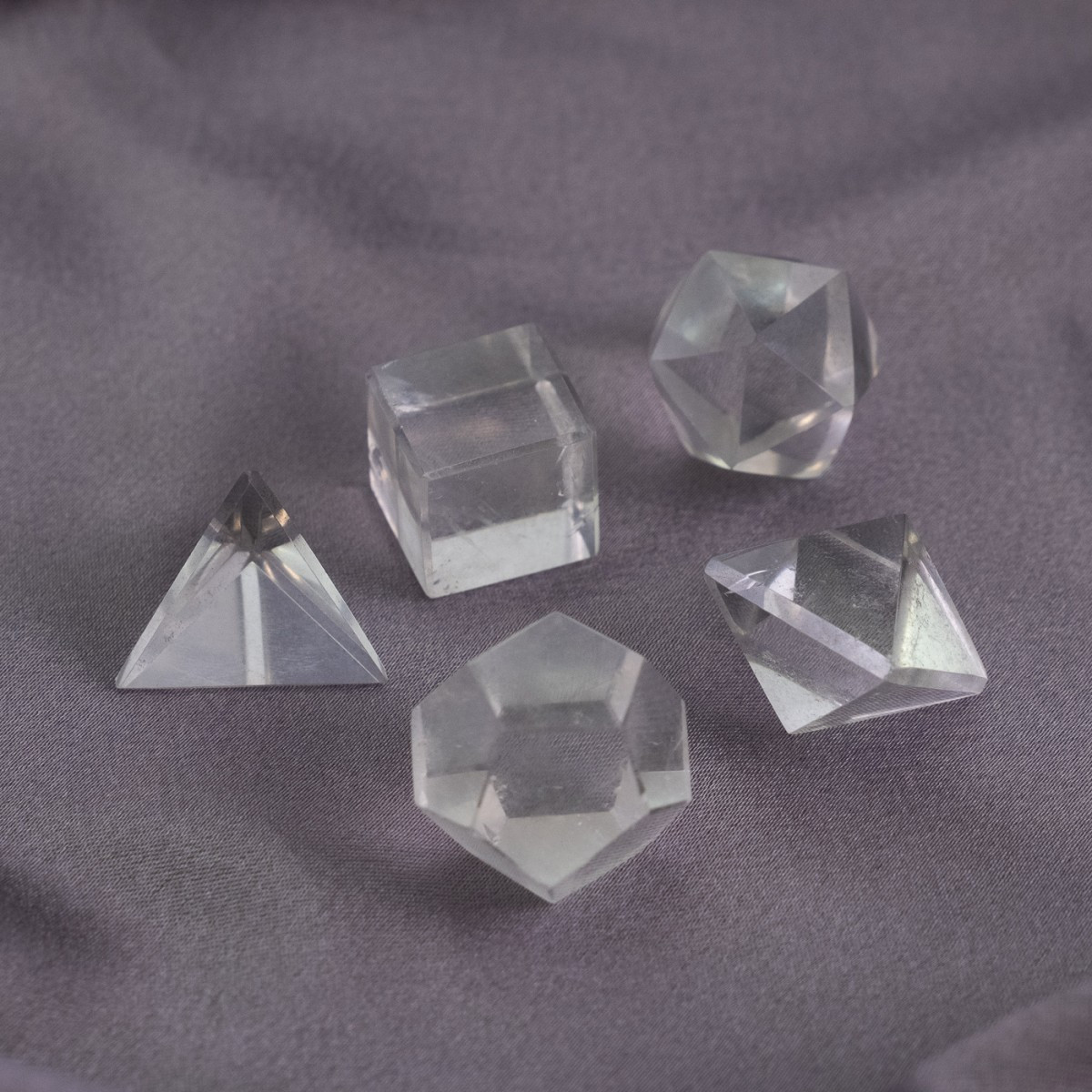 platonic solid crystals