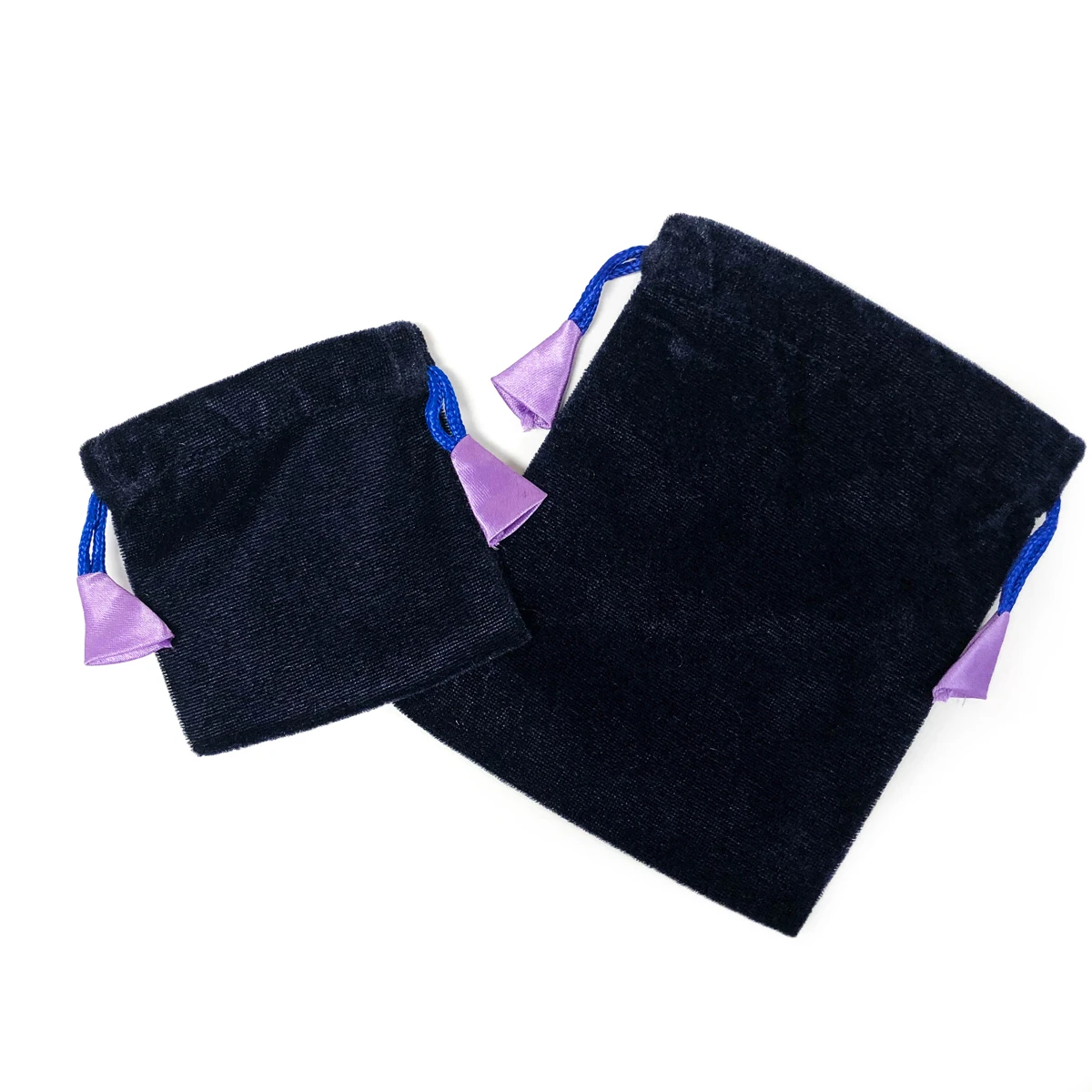 Small Purple Velvet Drawstring Storage Bag | Holisticshop