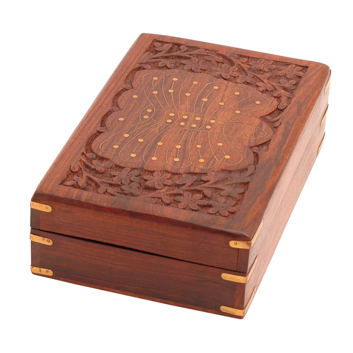 Tarot Card Storage Box with Butterfly Design | Holisticshop