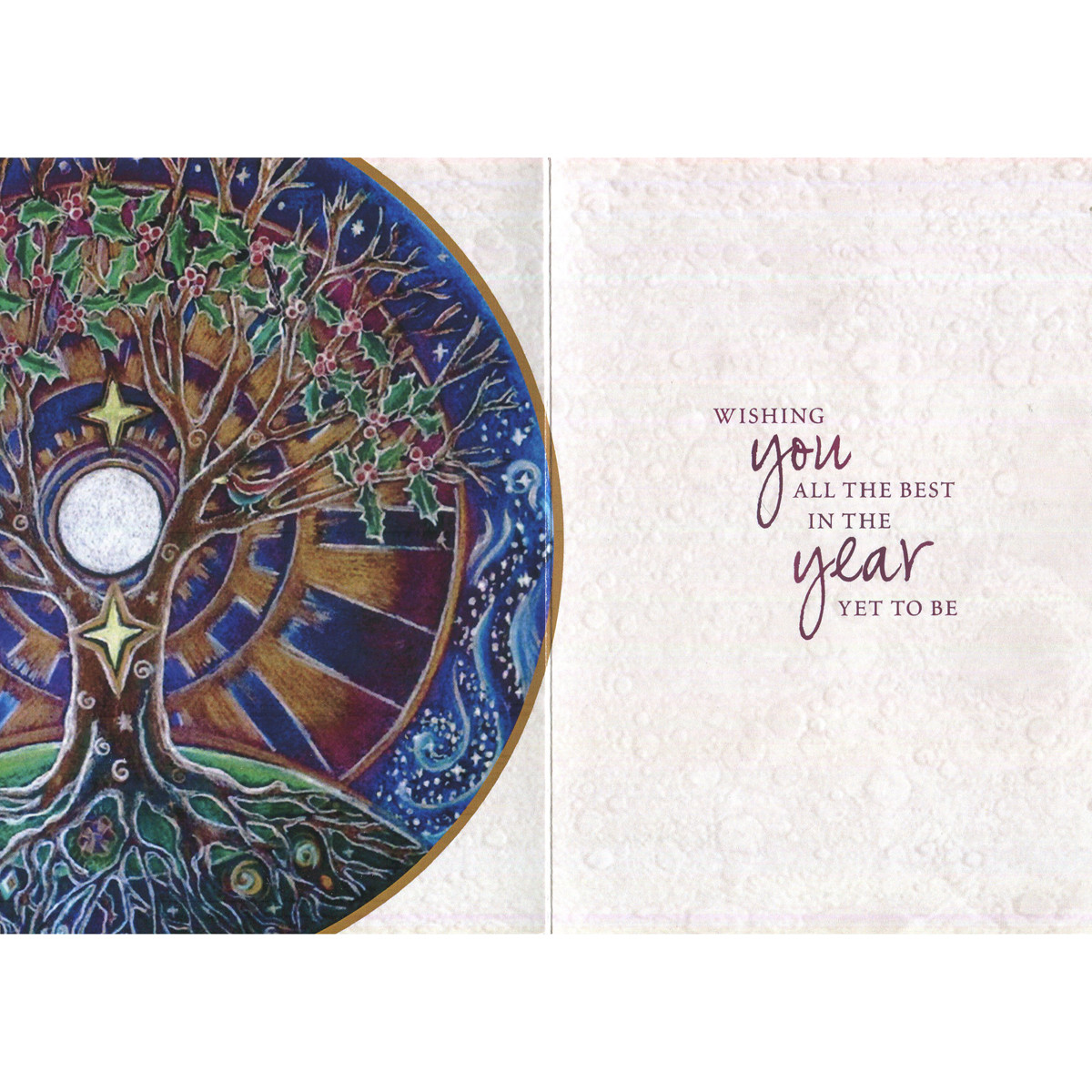 Winter Solstice Mandala Greeting Card | Solstice | Holisticshop