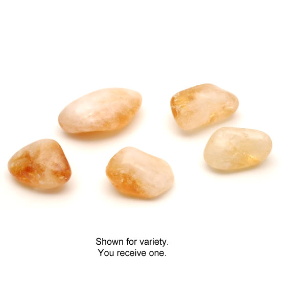 Chakra Tumblestone Set in a Clear Plastic Pouch - Crystal Chakra Sets