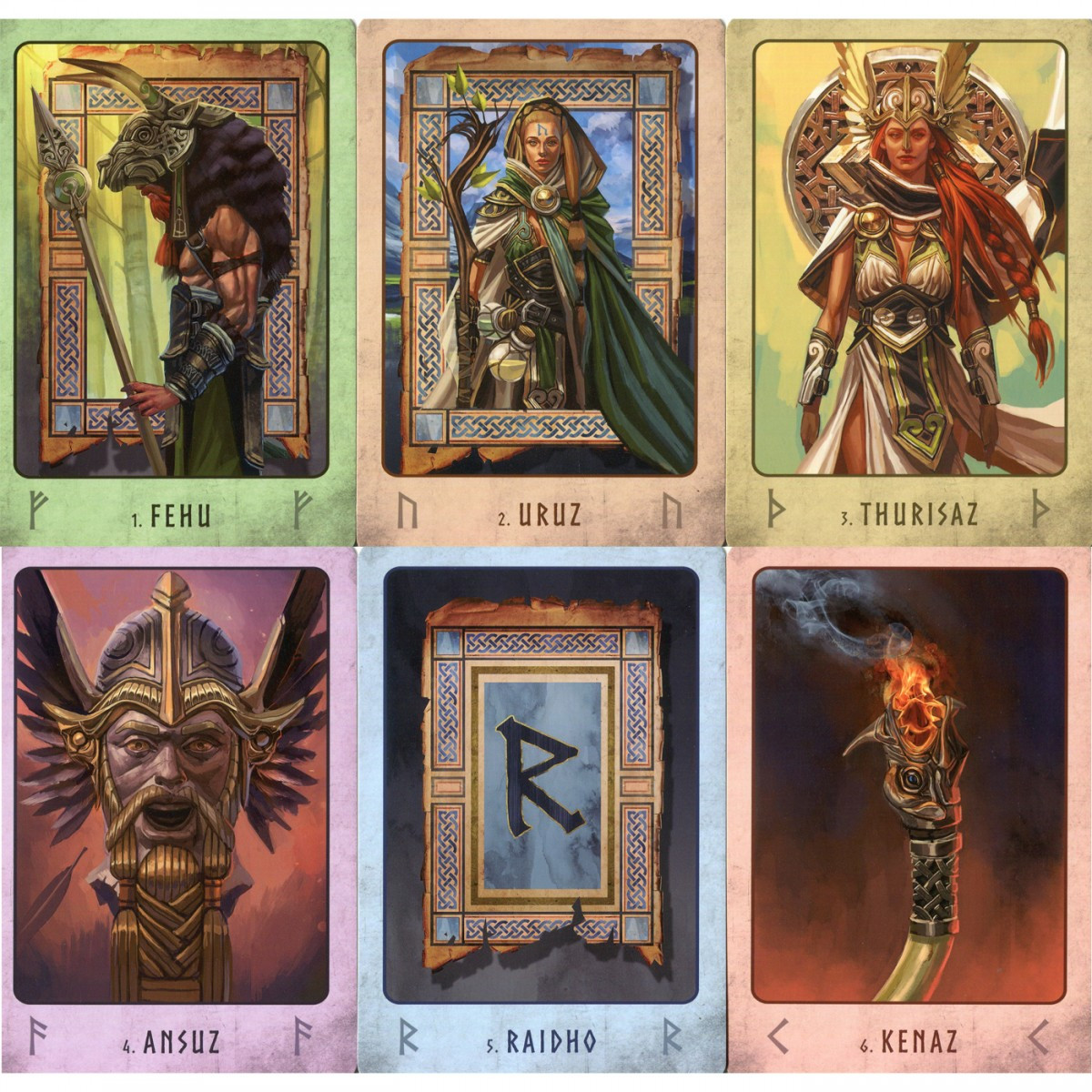 Viking Oracle: Wisdom of the Ancient Norse by Stacey Demarco