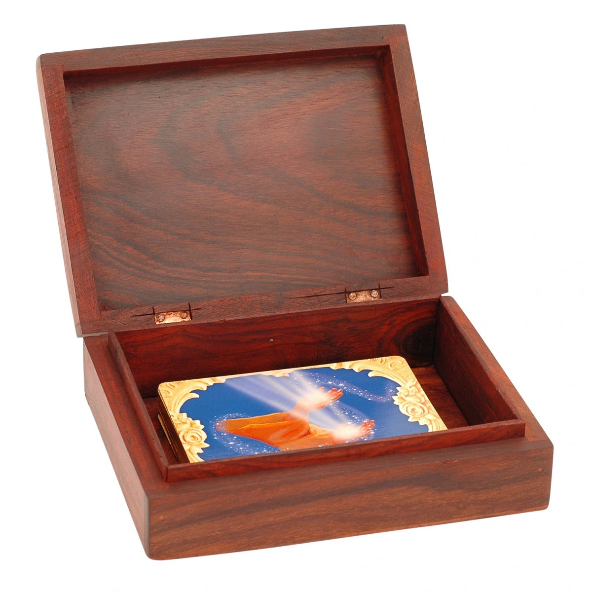 Oracle Card Storage Box with Angel Design | Holisticshop.co.uk