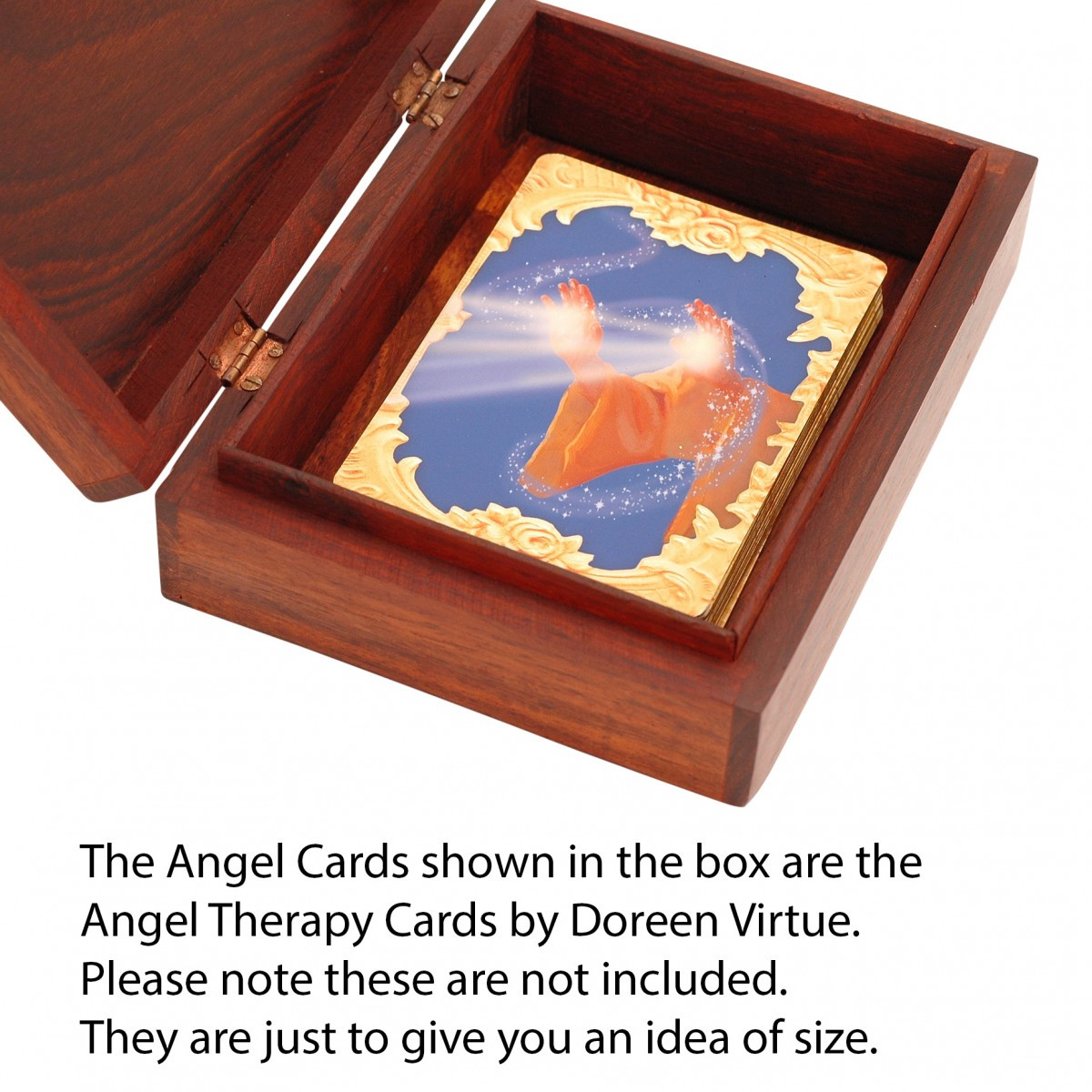 Oracle Card Storage Box with Angel Design | Holisticshop.co.uk