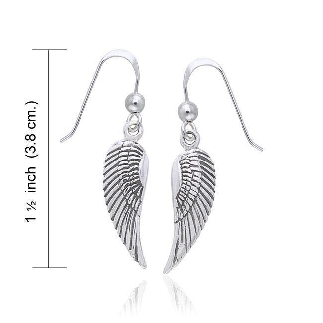 Single Angel Wing Pendant | Sterling Silver | Holisticshop