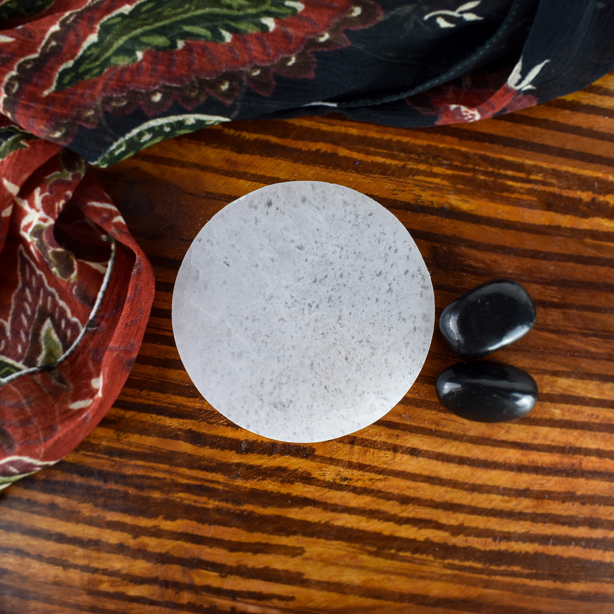 Selenite Charging Disc | Polished Plate | Holisticshop.co.uk