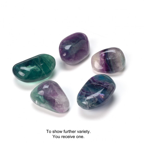 Fluorite Crystal Tumblestones | Holisticshop.co.uk