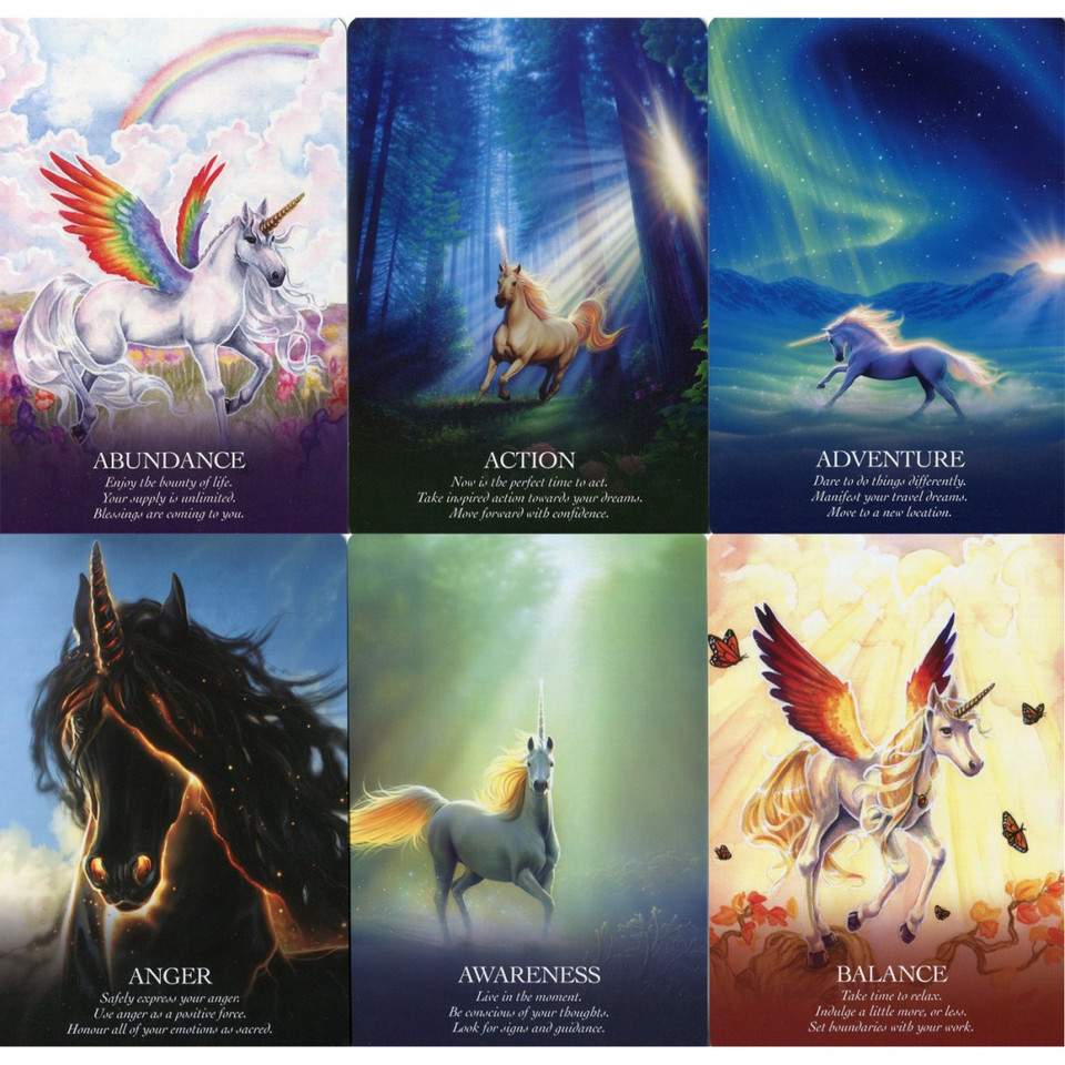 Unicorn Oracle Cards by Diana Cooper | Holisticshop.co.uk