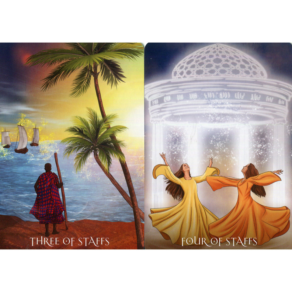 The Sufi Tarot by Ayeda Husain | Holisticshop.co.uk
