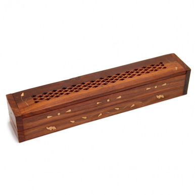 Double Compartment Incense Box | Holisticshop.co.uk