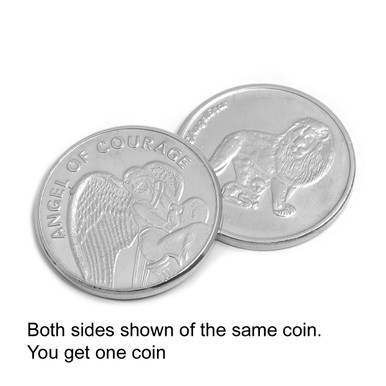 AngelStar Angel of Courage Coin | Holisticshop.co.uk