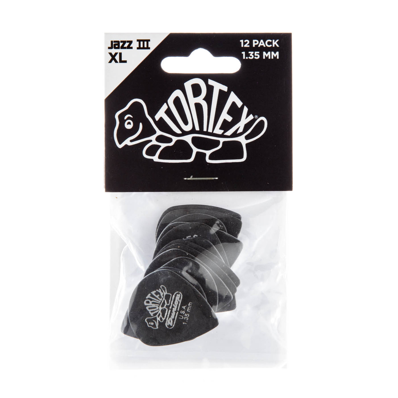 TORTEX® JAZZ III XL PICK 1.35MM - Dunlop