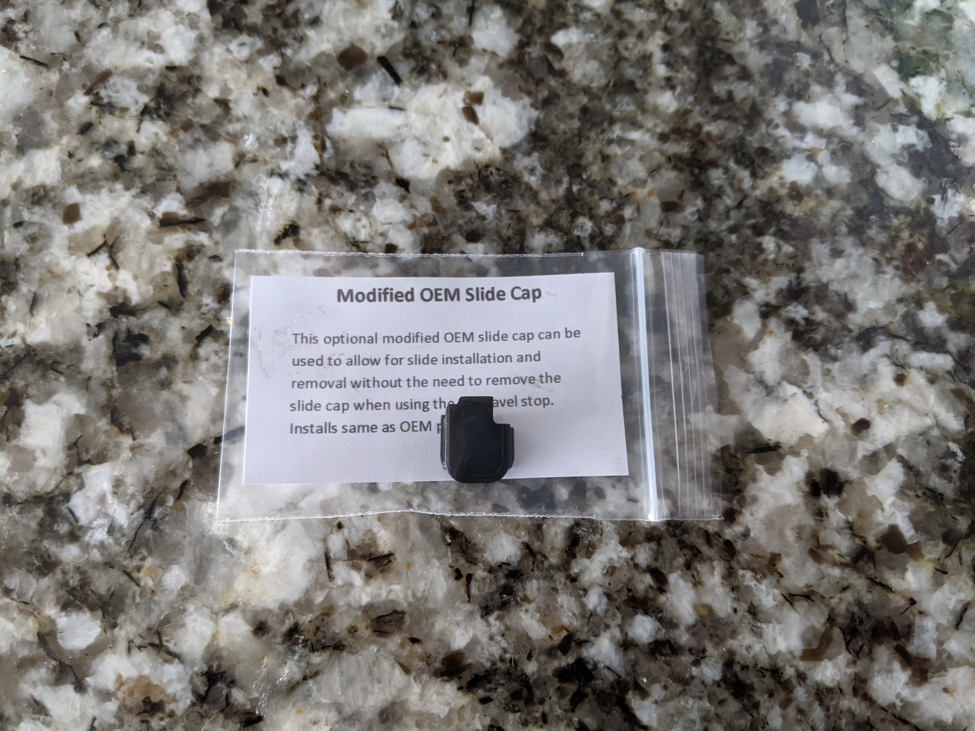 P365® Modified OEM Slide Cap