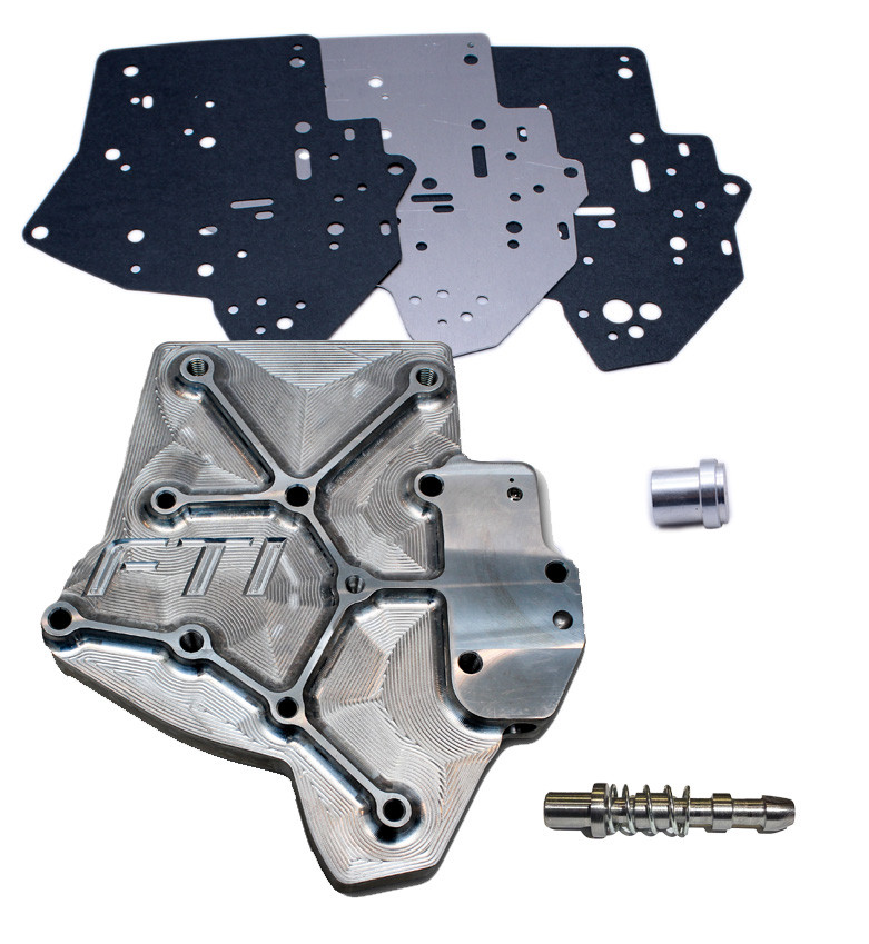 TH400 Aluminum Full Manual Valvebody Kit - Reverse Pattern