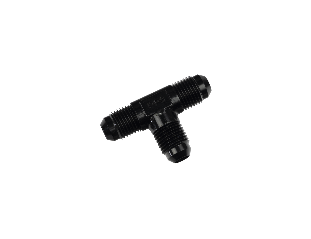 #6 AN T-Fitting - Black