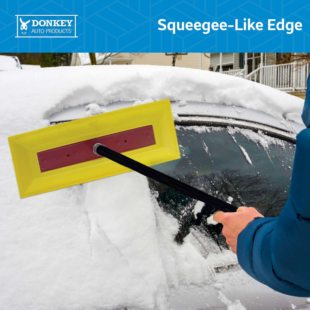 Professional Heavy Duty Snow Rake: Car Snow Removal