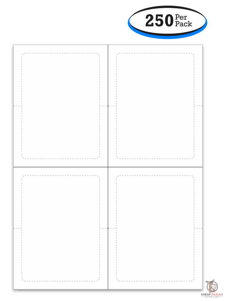 Quarter Sheet Blank Addendum | Interior Window Stickers